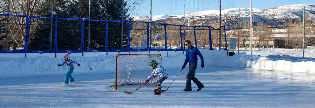 The Heart of the Edwards Outdoor Ice Rinks - Mountain Recreation